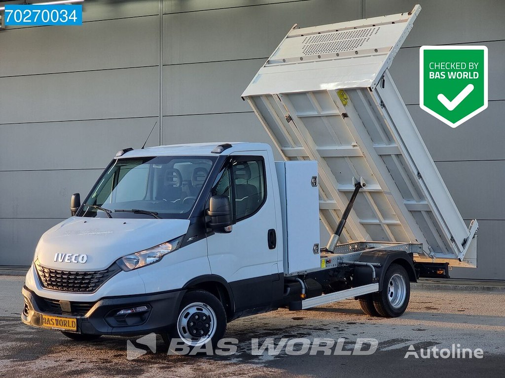 IVECO Daily 35C14 Kipper met Kist 3500kg trekhaak Airco Cruise Kieper kamion kiper < 3.5t