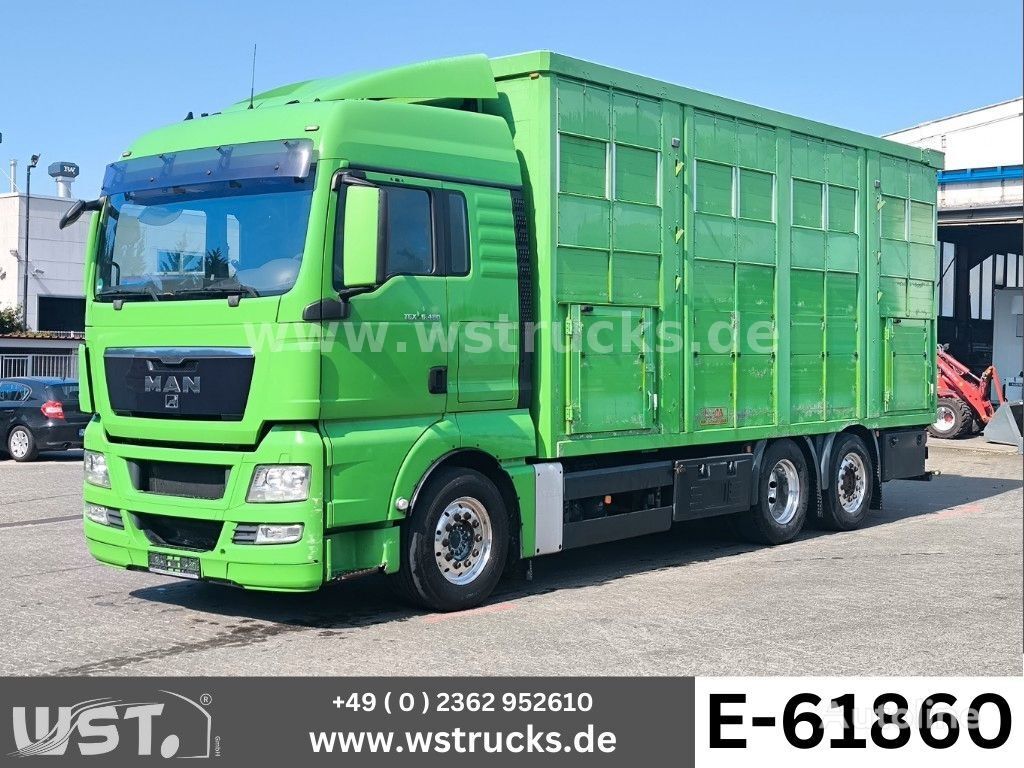 MAN TGX 26.480 XL KABA 3 Stock Vollalu vozilo za prevoz konja