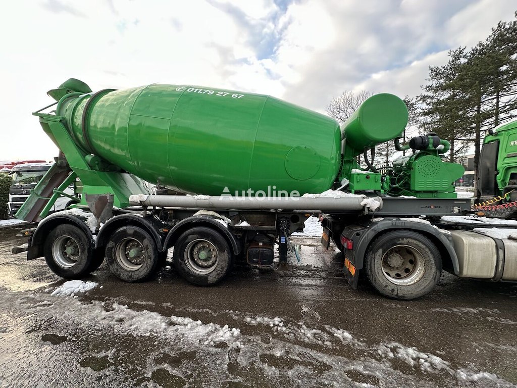 Mol CIFA 12m³ BETONMIXER / CONCRETE MIXER + AUX. DEUTZ ENGINE 6 CYL poluprikolica betonska mešalica