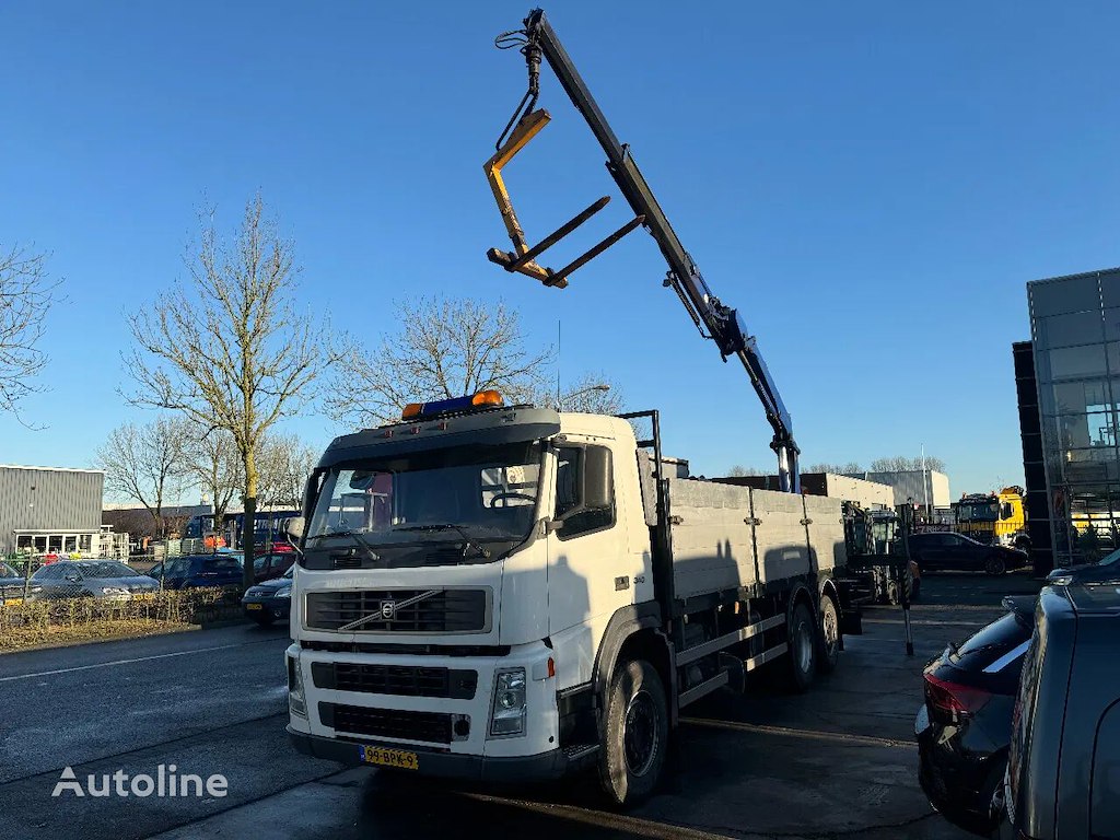 Volvo FM 340 6X2 EFFER 140 2S EURO 3 kamion s ravnom platformom