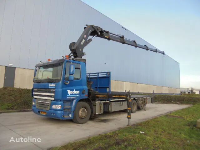 DAF CF 85 410 6x2 kamion s ravnom platformom