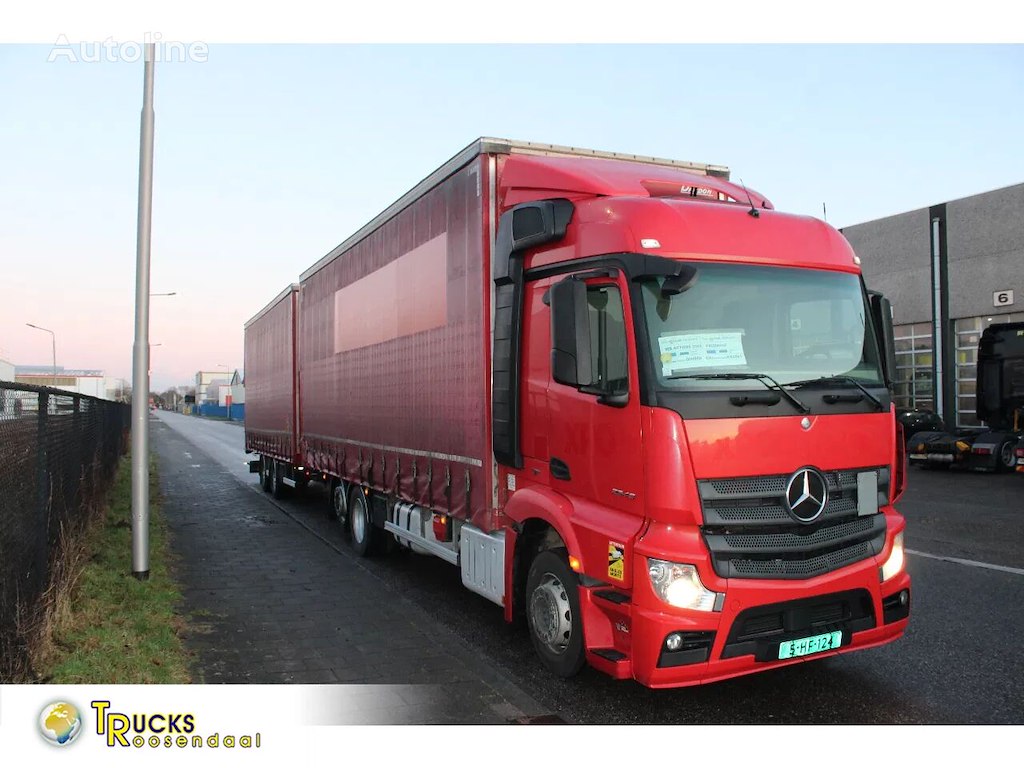 Mercedes-Benz Actros 2543 + 120M3 CUB + INCL TRAILER COMPLETE COMBI! kamion furgon