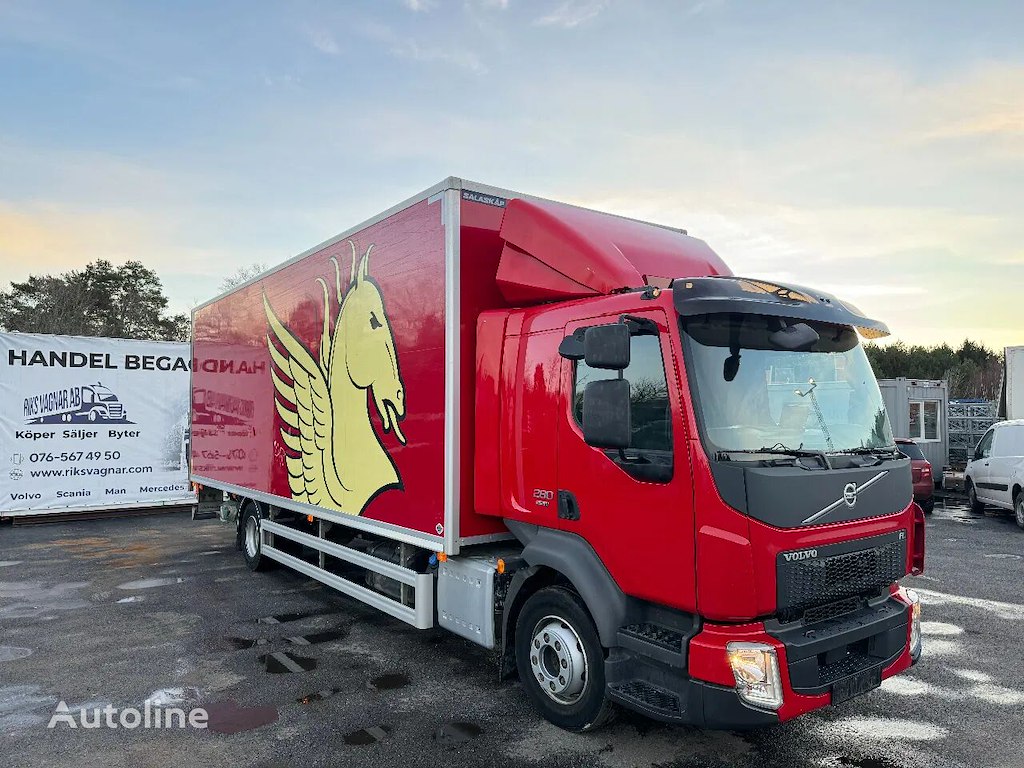 Volvo FL 280 4x2, Euro 6, Box-truck, 2021 kamion furgon