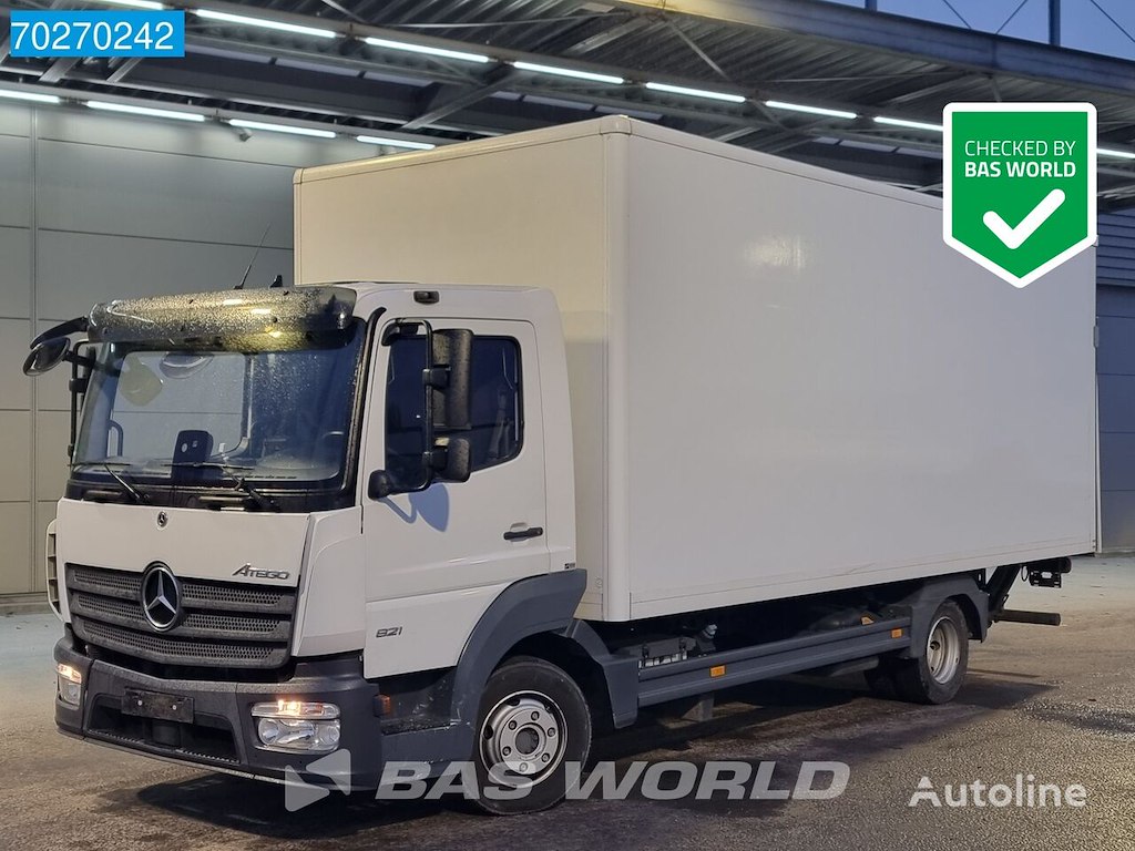 Mercedes-Benz Atego 821 4X2 8tonner German Truck Ladebordwand Automatic Euro 6 kamion furgon