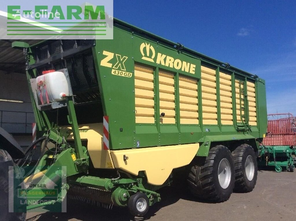 Krone zx 430 gd prikolica platforma