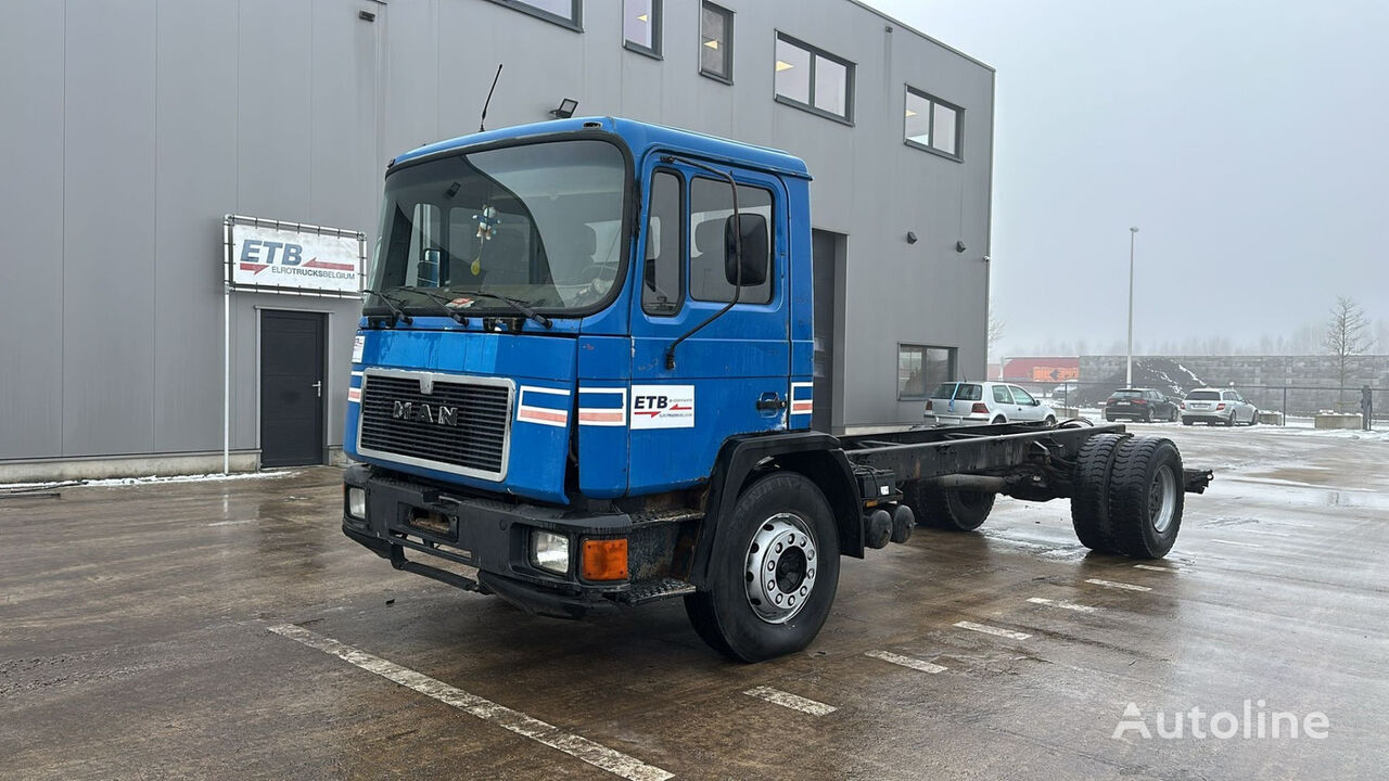 MAN 17.192 (6 CYLINDER / LAMES / STEEL / BIG AXLE / MANUAL PUMP) kamion šasija