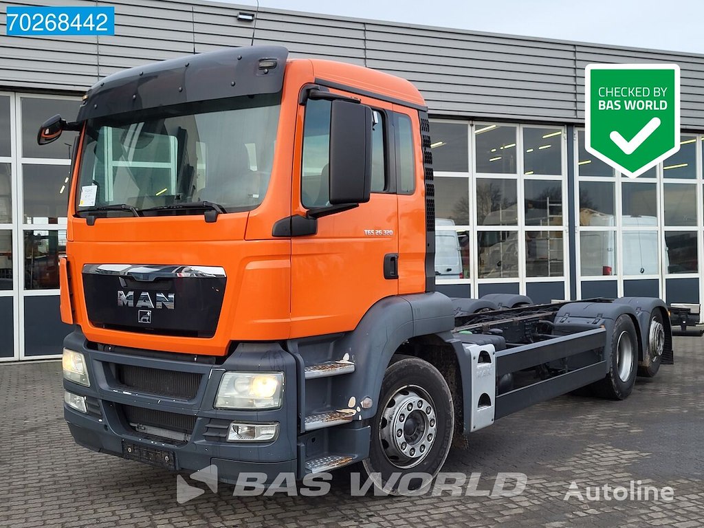 MAN TGS 26.320 6X2 Euro 5 Lift-Steering Axle M kamion šasija