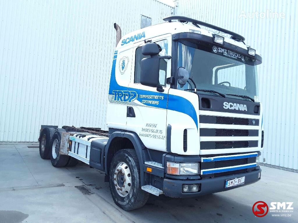 Scania 164 L 480 zijschade/side dammage kamion šasija