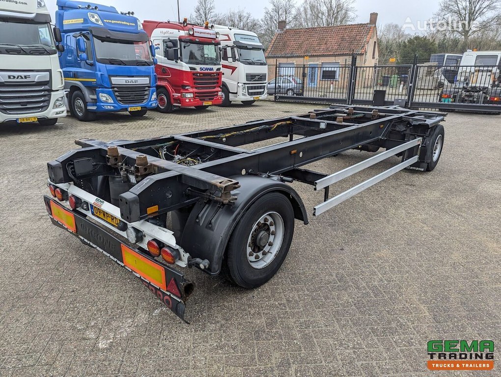 Krone SW 18 2-Axle BPW - BDF System - Disc Brakes - Air Suspension - 1 prikolica za kontejnere