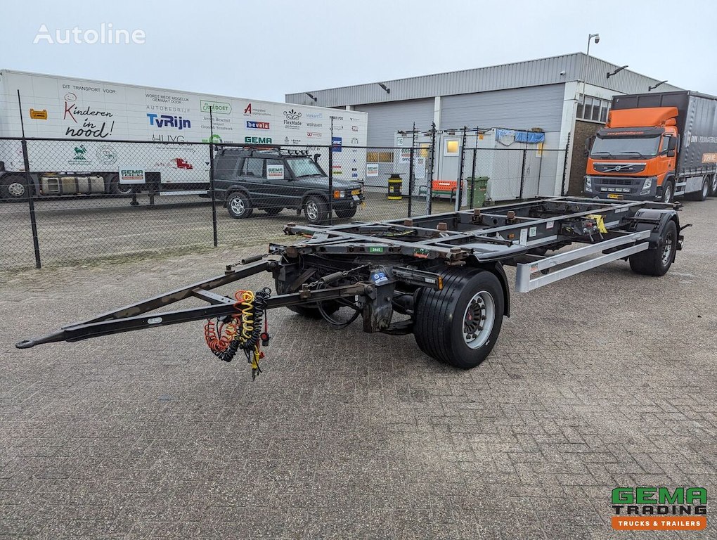 Krone AZ 2-Axles SAF - BDF System - Disc Brakes - Air Suspension - 06/ prikolica za kontejnere