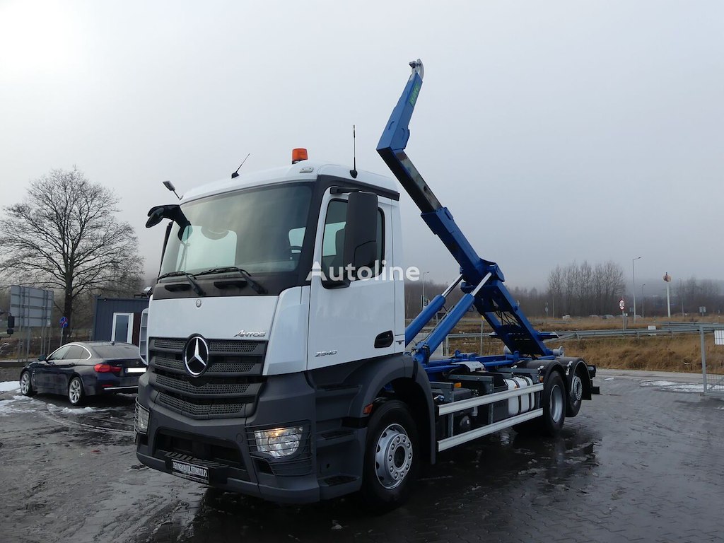 Mercedes-Benz ANTOS 2540 / 6x2 / HAKOWIEC 20t / EURO 6 / Pełna dokumentacja UD kamion rol kiper