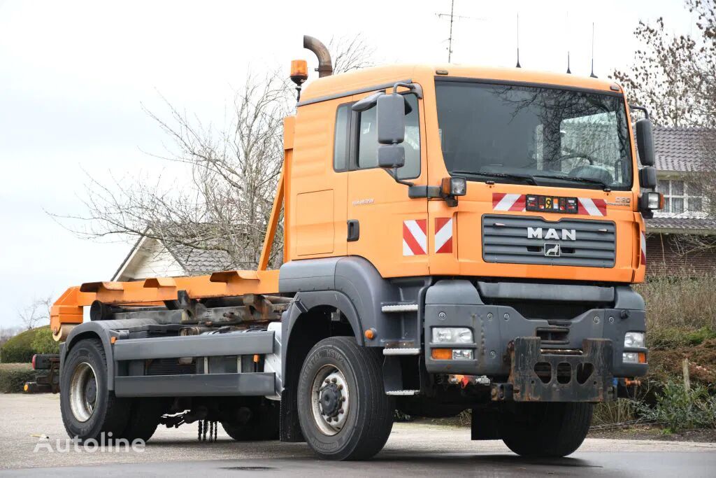 MAN TGA 18.350 4X4 BL HAAKARM/HOOKLIFT/ABROLLER!!KOMMUNAL!! kamion rol kiper