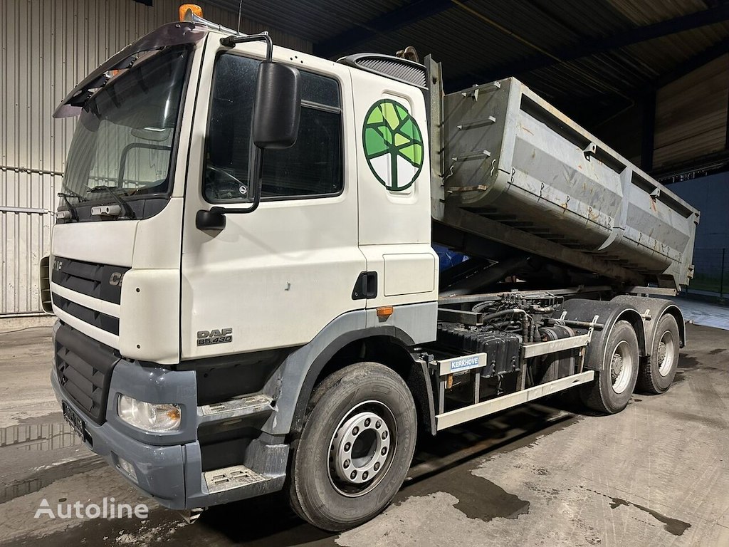 DAF CF 85.430 6x4 AJK 20T HOOKLIFT - MANUAL ZF - BIG AXLES / STEEL S kamion rol kiper