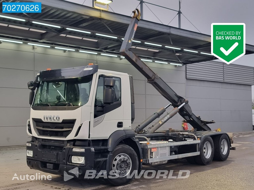 IVECO Stralis 460 6X2 ActiveDay 20T ACC Liftachse kamion rol kiper