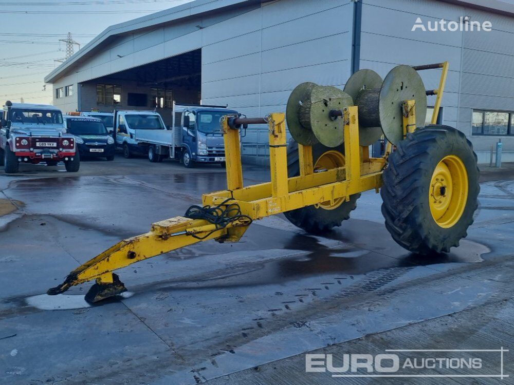 Prodaje se Hydraulic Draw Bar, 3 Drum Cable Reel Trailer prikolicu za kablove na aukciji