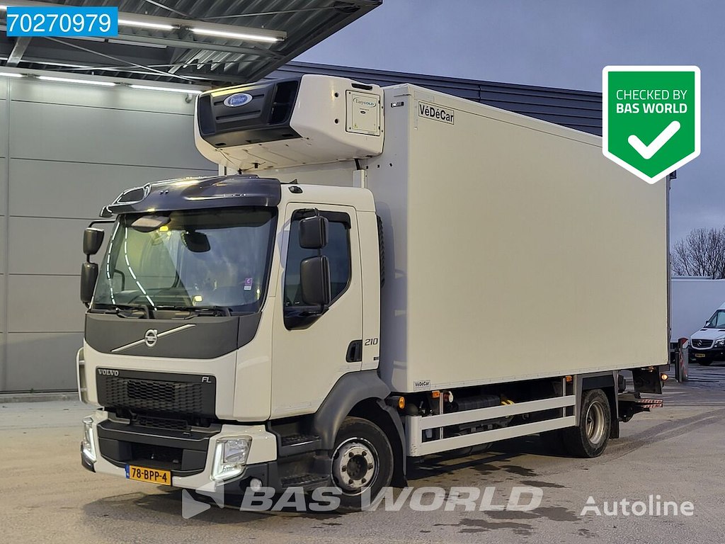 Volvo FL 210 4X2 12t NL-Truck APK Carrier Supra 750 Mt Ladebordwand Eu kamion hladnjača