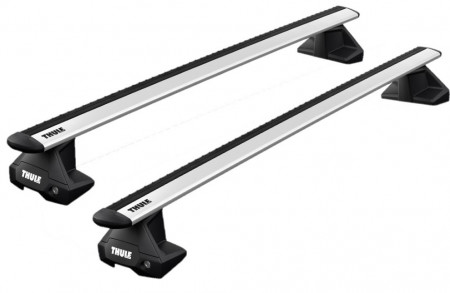 Thule krovni nosači,Evo Clamp 7105 silver