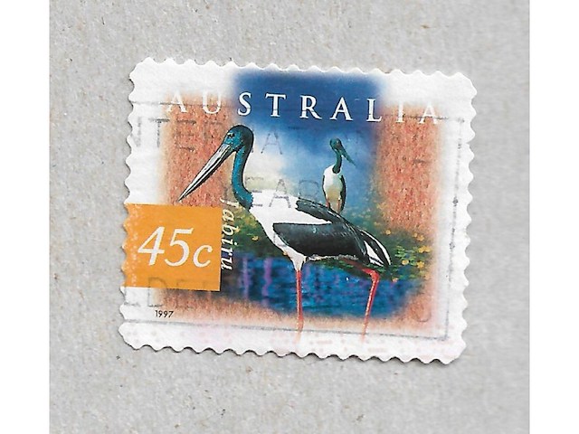 (M) markica 1997 Australija 45c Jabiru ptica