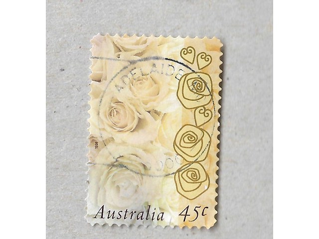 (M) markica 1998 Australija 45c Champagne Roses