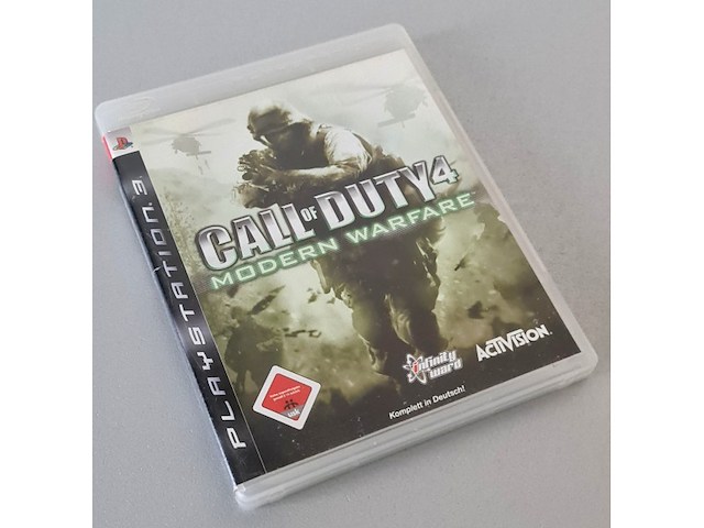 Call of Duty 4 Modern Warfare   PS3