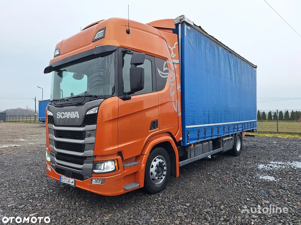 Scania R450 kamion sa klizna zavesa cerada