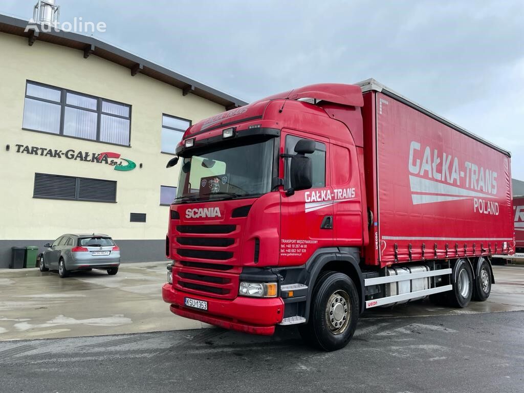 Scania G480 kamion sa klizna zavesa cerada