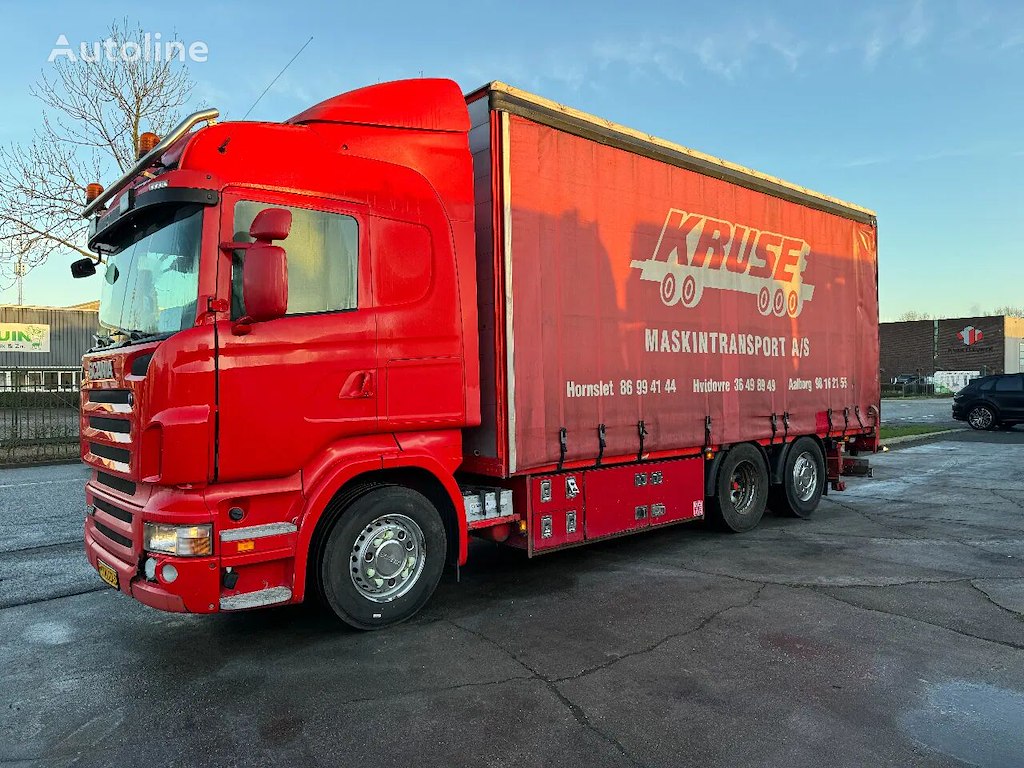 Scania R480 6X2 BIG LOAD LIFT DHOLLANDIA ONLY 550.769 KM kamion sa klizna zavesa cerada