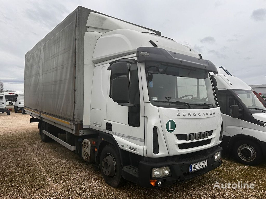 IVECO Eurocargo 75 kamion s ceradom