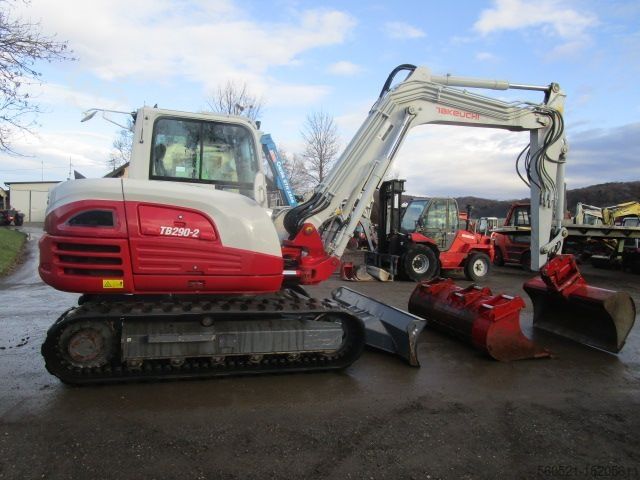 Mini bageri
Takeuchi TB 290-2 Powertilt + Schnellwechsler + 4 Löffel