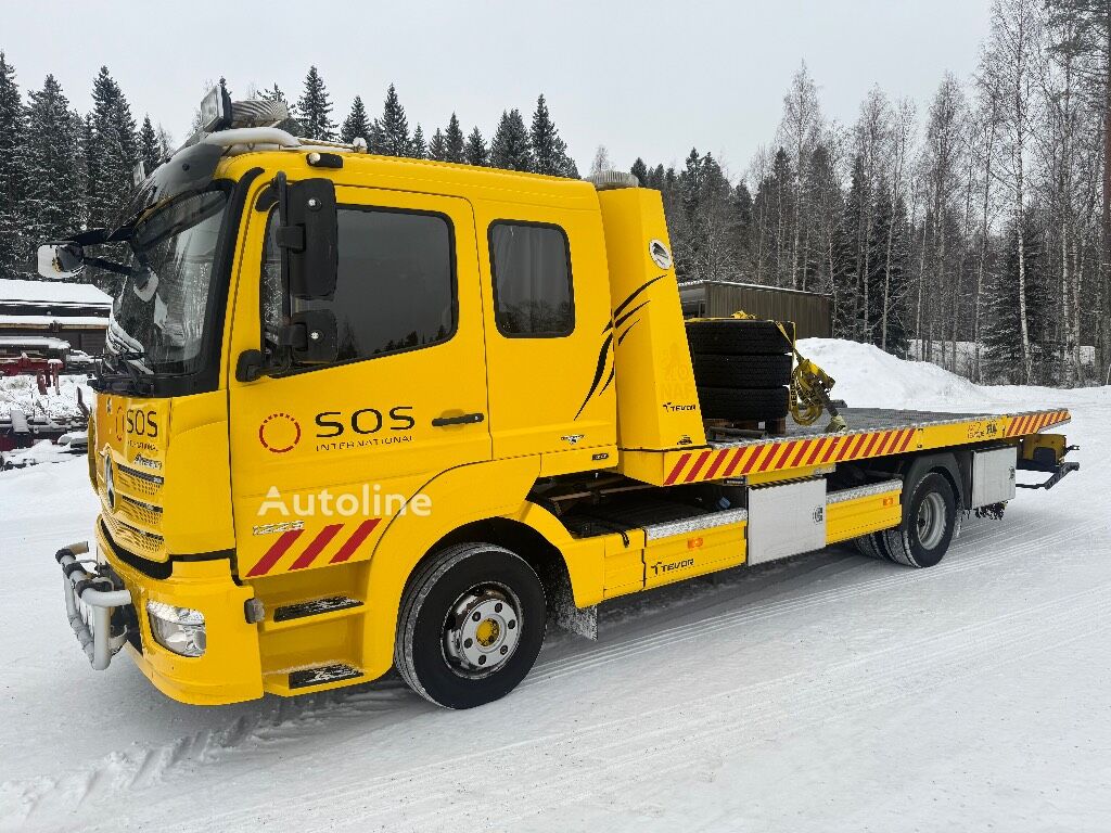 Mercedes-Benz 1223 hinausauto / tow truck autotransporter