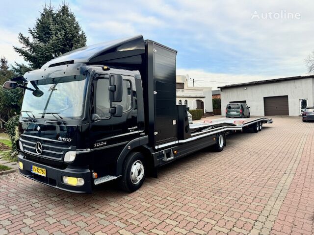 Mercedes-Benz Atego 1024 autotransporter + prikolica autotransportera