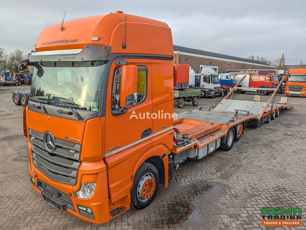 Mercedes-Benz Actros 2648 6x2 Gigaspace Euro6 + Polkon 3-Axle Trailer - Winch autotransporter