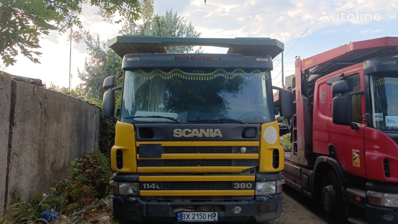 Scania R114 autotransporter + prikolica autotransportera