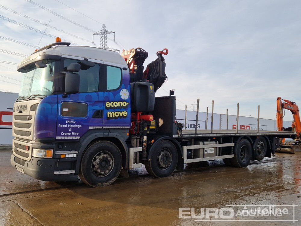 Prodaje se Scania G410 kamion platforme na aukciji