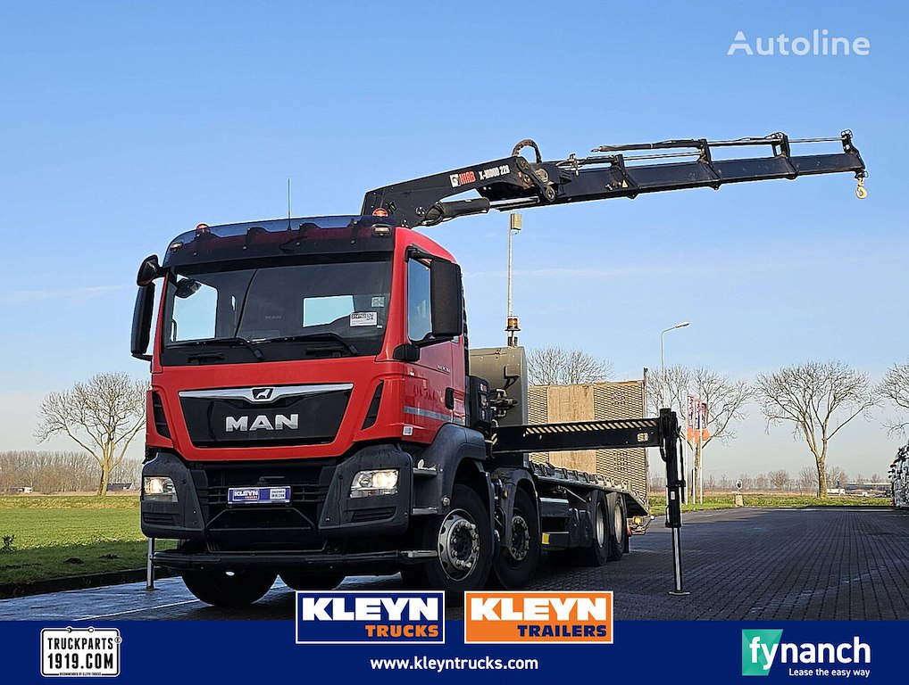 MAN 35.360 TGS HIAB228E3 kamion platforma