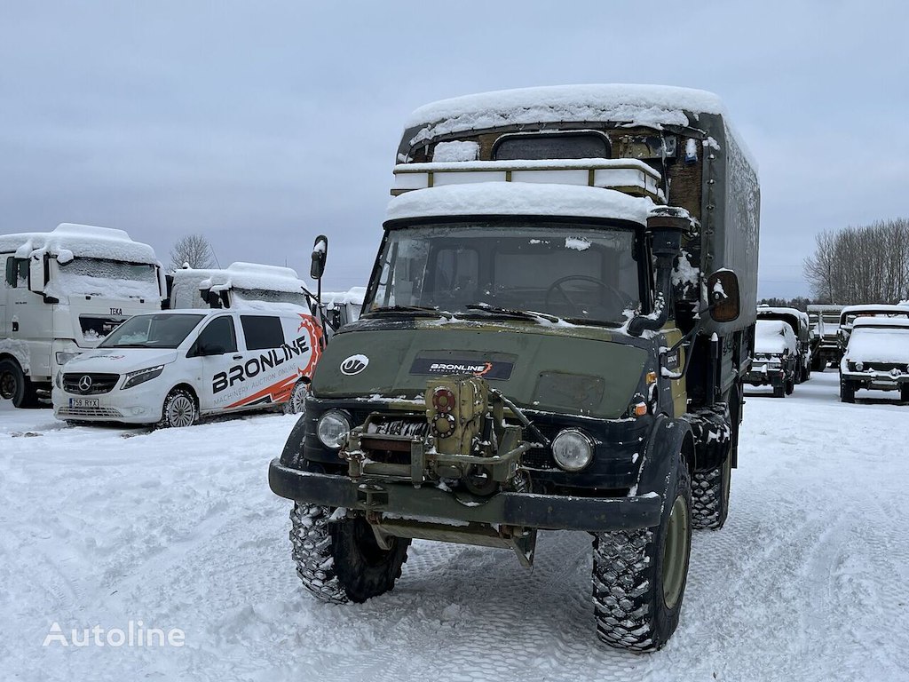 Prodaje se Mercedes-Benz Unimog 416 vojni kamion na aukciji