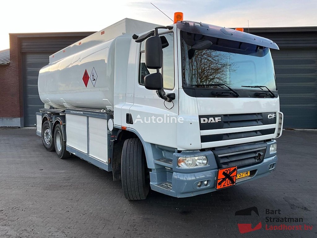 DAF FAN CF 75.310 6x2 Euro 5 Tankauto 4 Compartimenten 22.000 liter autocisterna