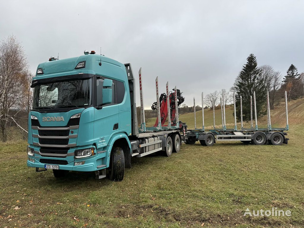 Scania R500 kamion za prevoz drva