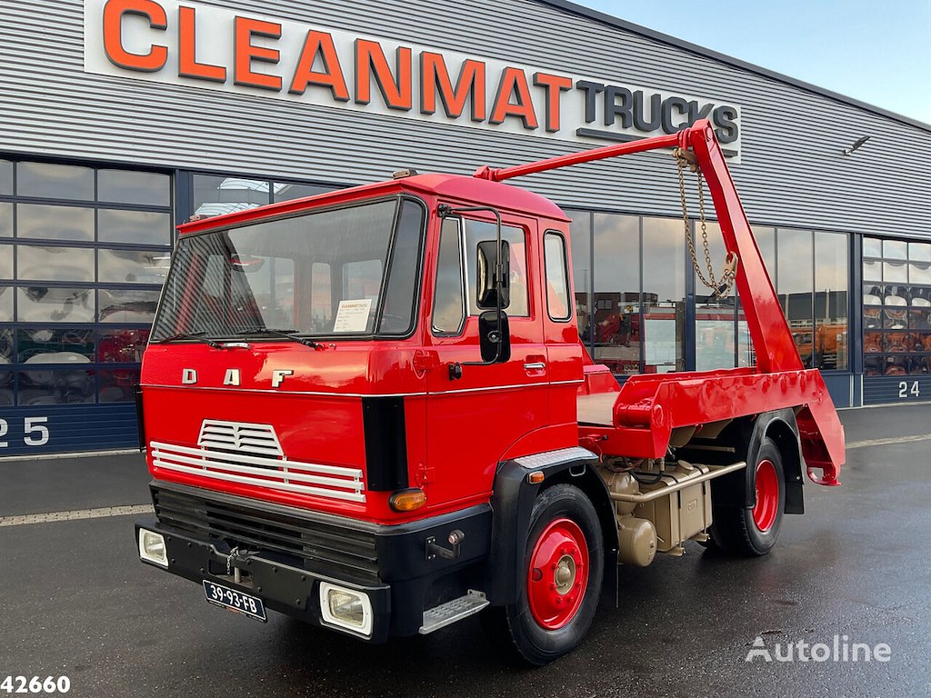 DAF FA 1600 DF 485 14 Ton portaalarmsysteem Oldtimer kamion autopodizač kontejnera