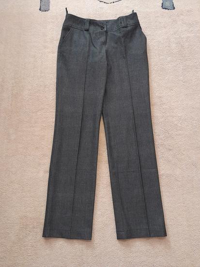 Ženske pantalone sive elegantne srednje 38 i M