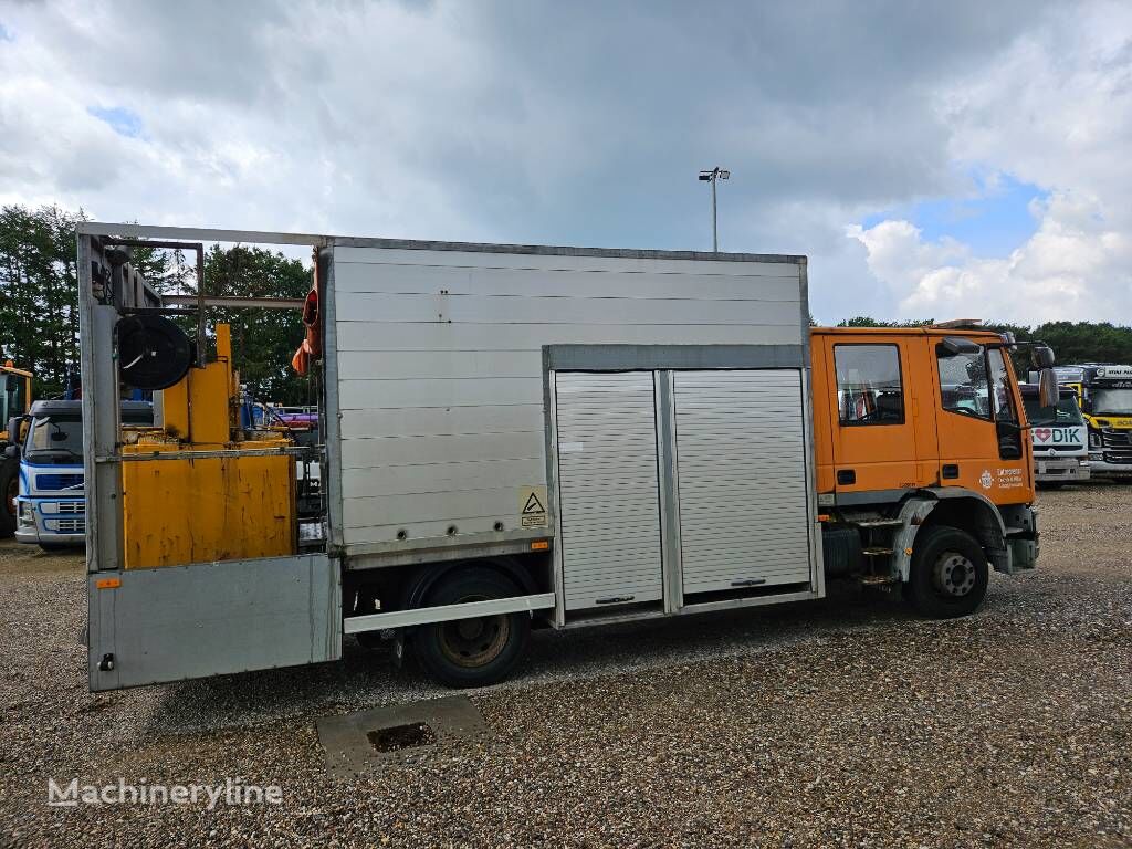 IVECO 120 // HMF 152-T2 // heatedcontainer pokretna dizalica