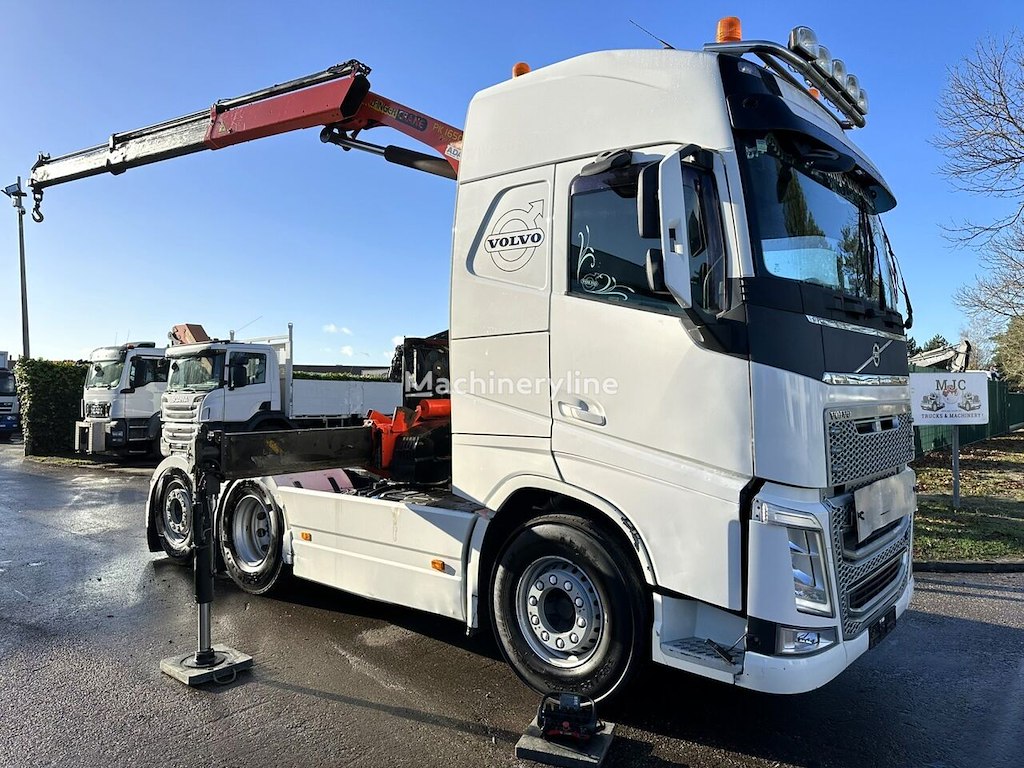 Volvo FH 500 6X2 + CRANE PALFINGER PK16502 (2008) - EURO 6 - 473.357 K pokretna dizalica