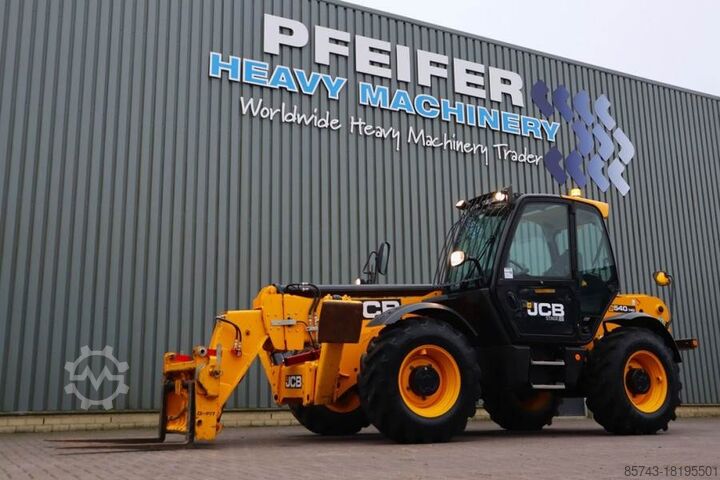 Telehandleri
JCB 540V-140 Guarantee! Diesel, 4x4x4 Drive, 14m Lift