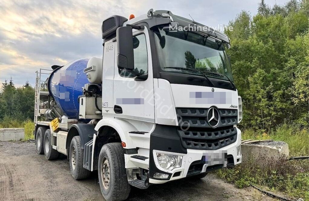 Mercedes-Benz AROCS 3248 *8x4 *LIEBHERR 9m3 + TRANSPORT BELT 12+4 kamion s mešalicom za beton