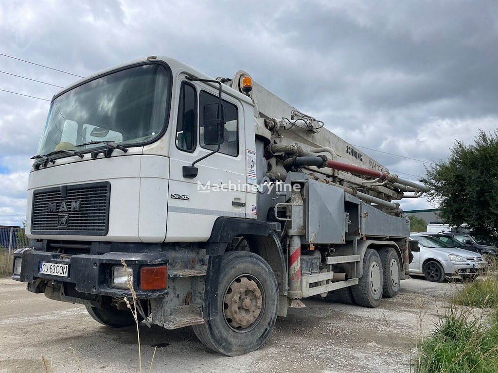 Schwing na šasiji MAN pumpa za beton