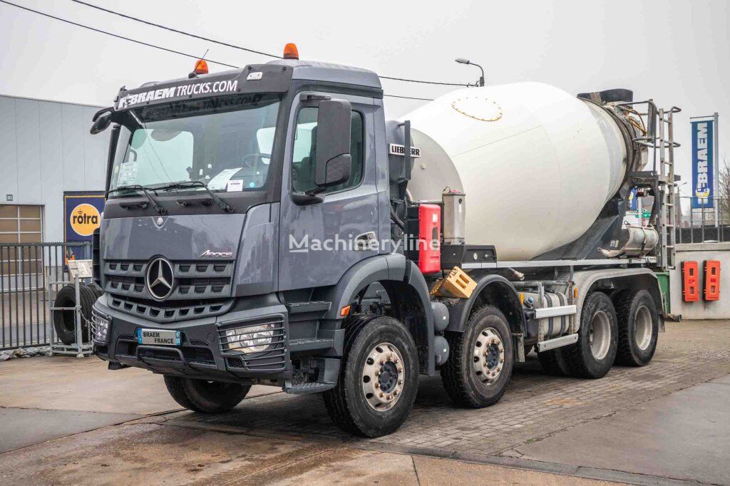 Mercedes-Benz ACTROS 3236 BB+LIEBHERR 9M3 kamion s mešalicom za beton