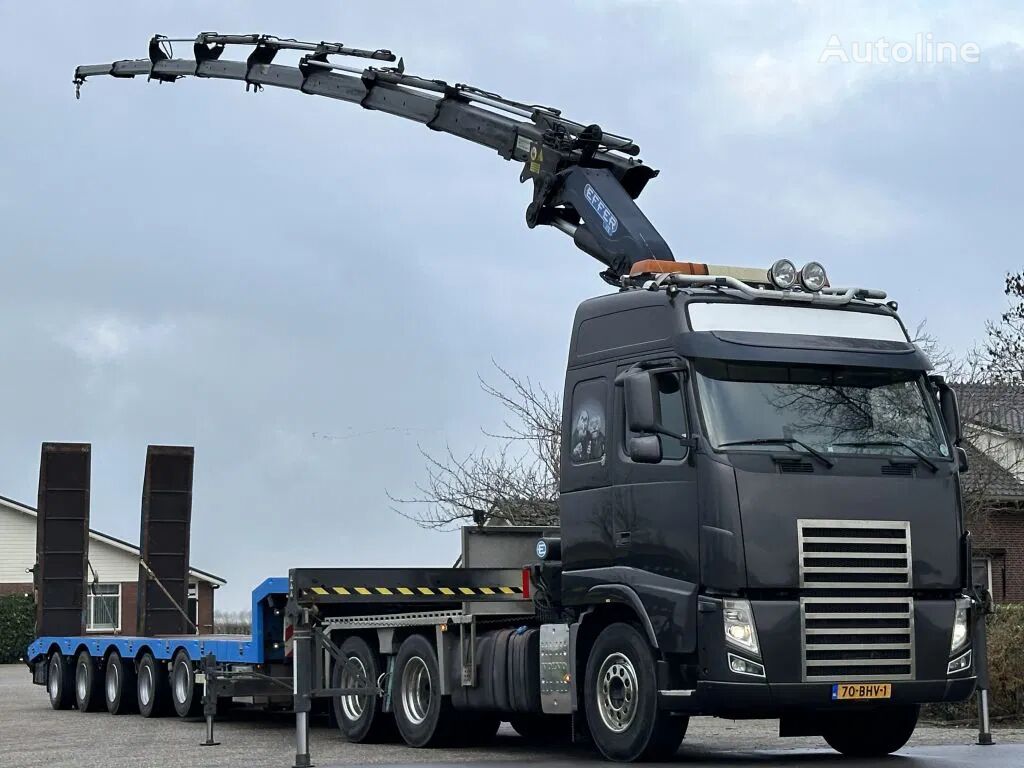 Volvo FH 540 6x4!! EFFER CRANE 37tm!!CUSTOM BUILD!!TOP!! tegljač