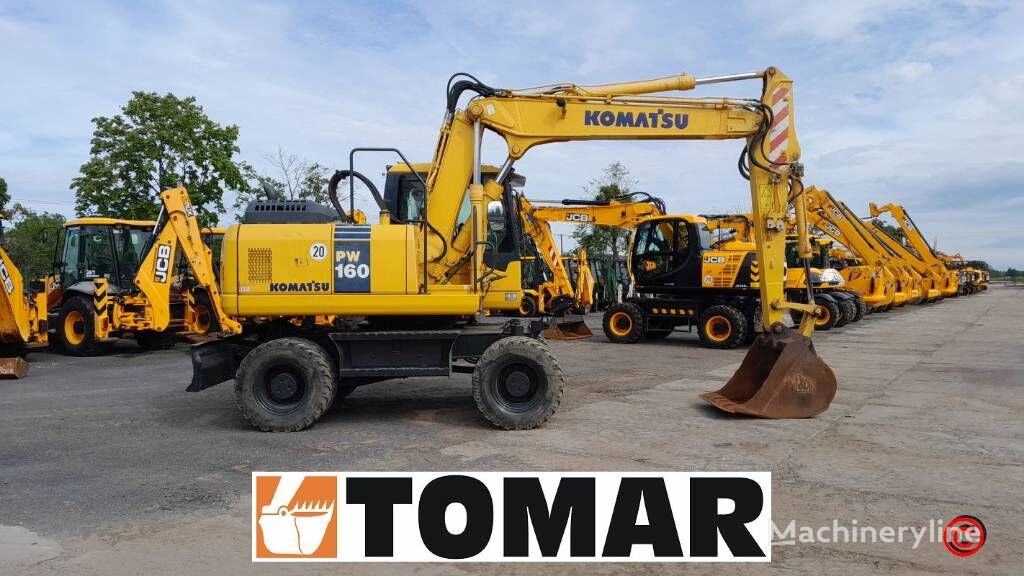 Komatsu PW 160-7 bager točkaš