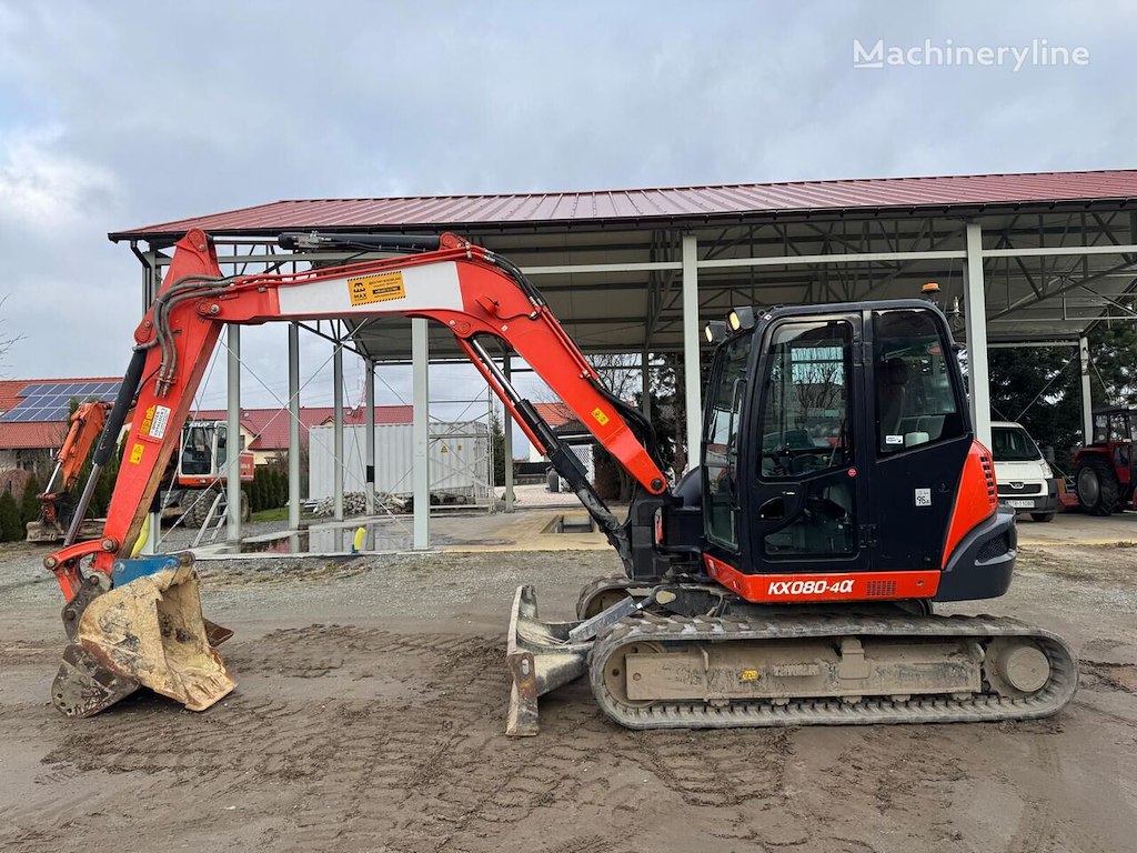 Kubota KX080 mini bager