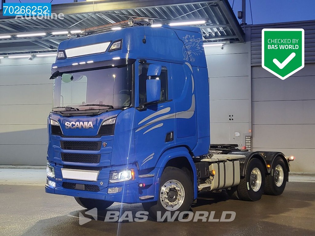 Scania R580 R 6X4 Full-Air V8 Big-Axle Alcoa Led tegljač